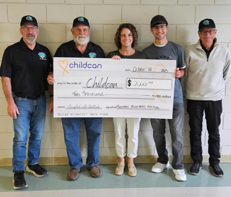 Childcan presented with Donation at our Volunteer lunch – MUD CREEK ...